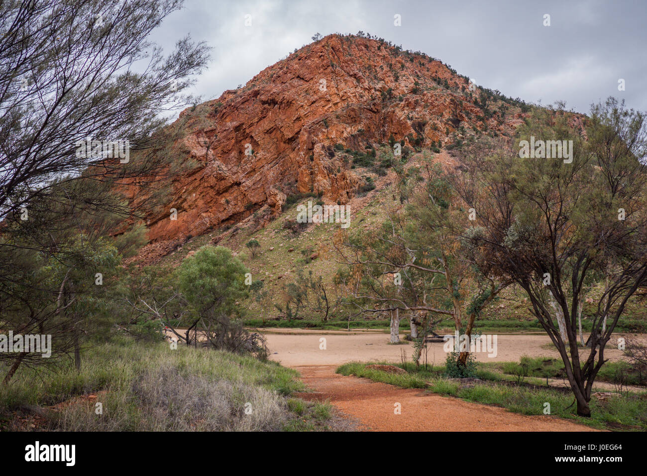 Alice springs Simpsons Gap Northern Territory Stock Photo - Alamy