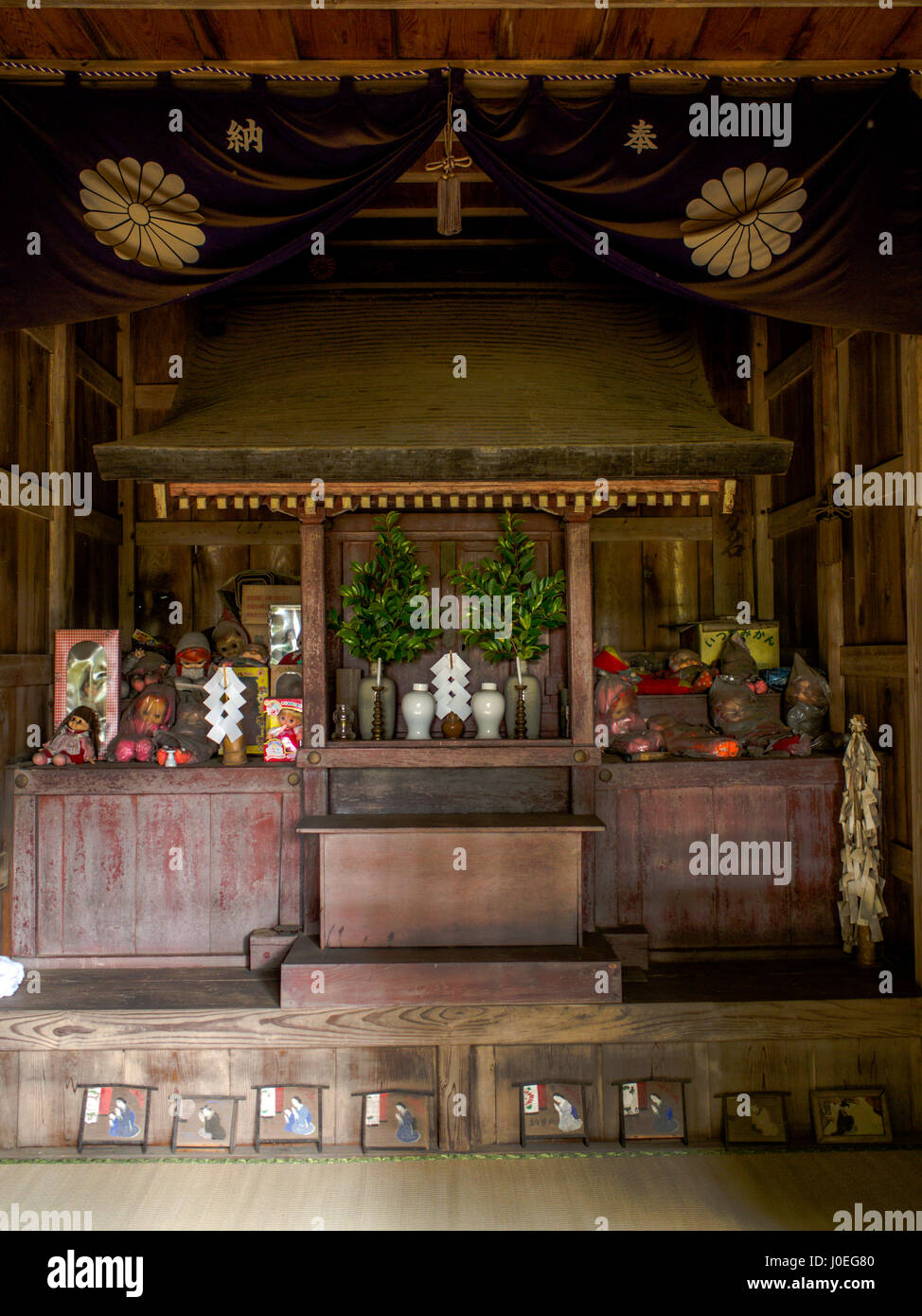 Shinto Shrine Inside