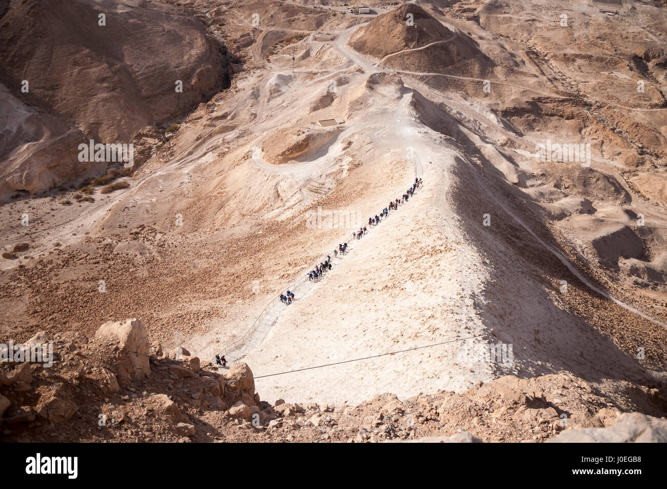 Ramp to Massada (Israel Stock Photo - Alamy