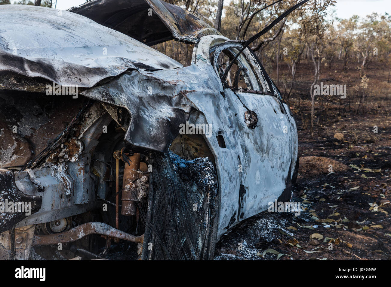 Burnt out vehicles hi-res stock photography and images - Alamy