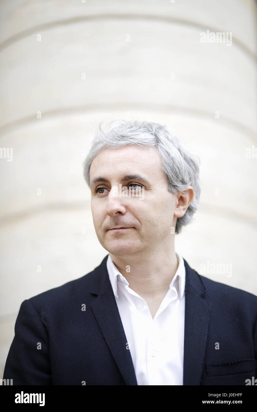 Portrait of Ivan Jablonka (historian) 02/11/16 ©MOLLONA/Opale Stock ...