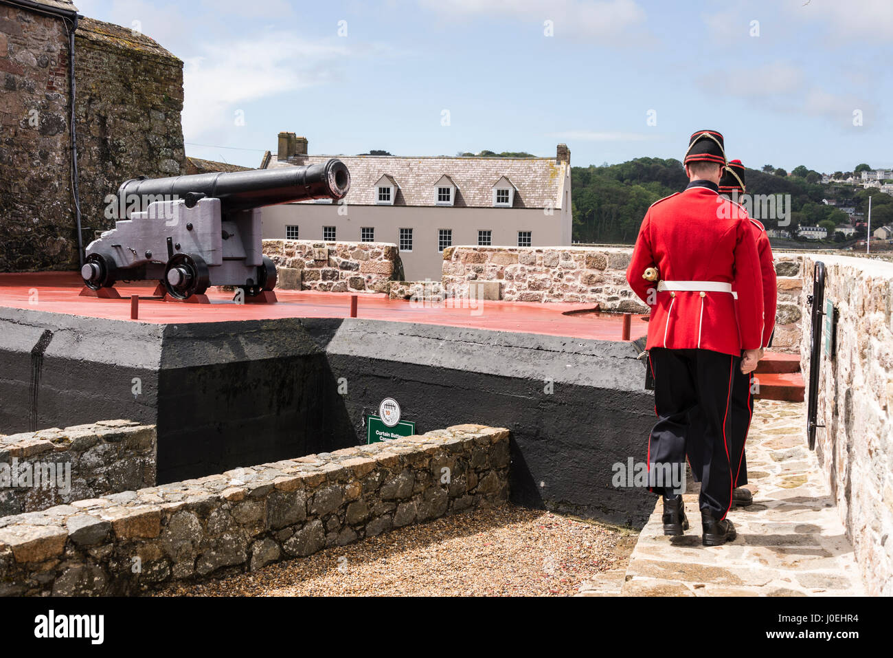 One of the big visitors attraction is when two military uniformed ...