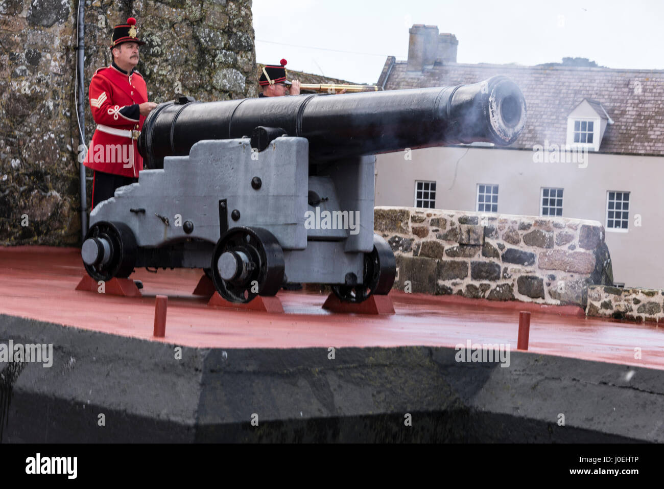 One of the big visitors attraction is when two military uniformed ...