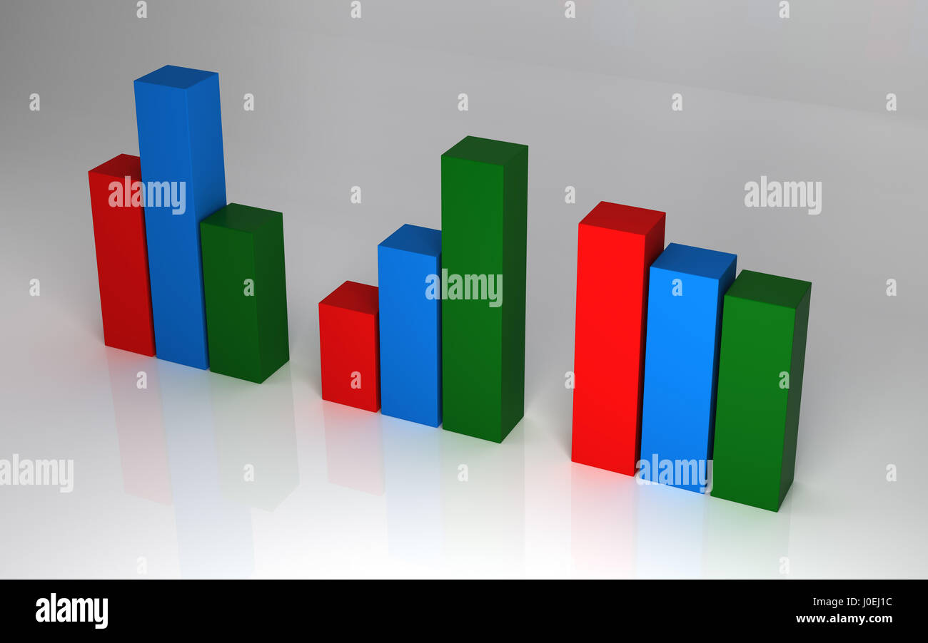 3D Rendering of Graph, Concept Design Stock Photo - Alamy