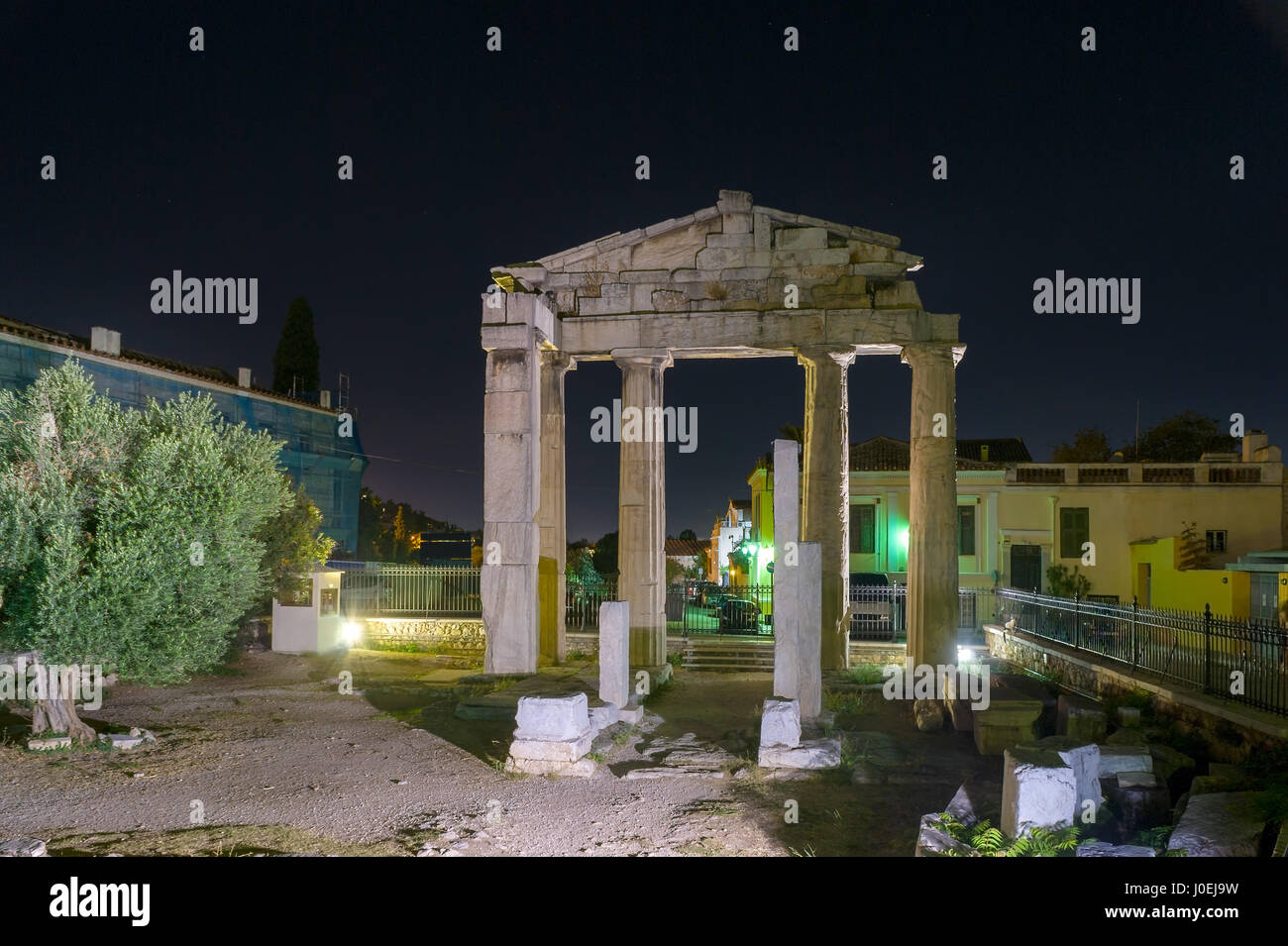 Gate of Athena Archegetis is one of the most beautiful part of Roman ...