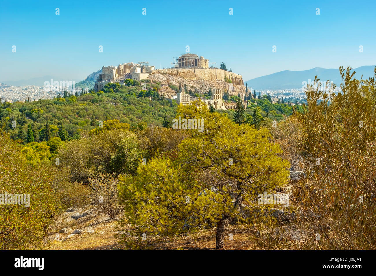 Parthenon is the main landmark of Athens, located on the top of the ...