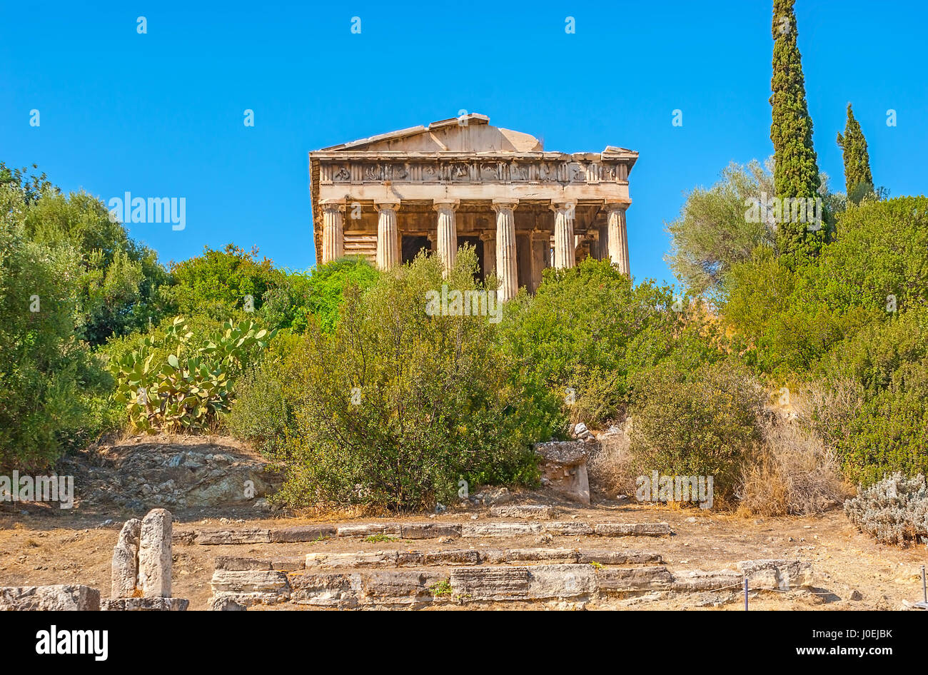 Hephaestus Temple in Athens is one of the best preserved ancient ...
