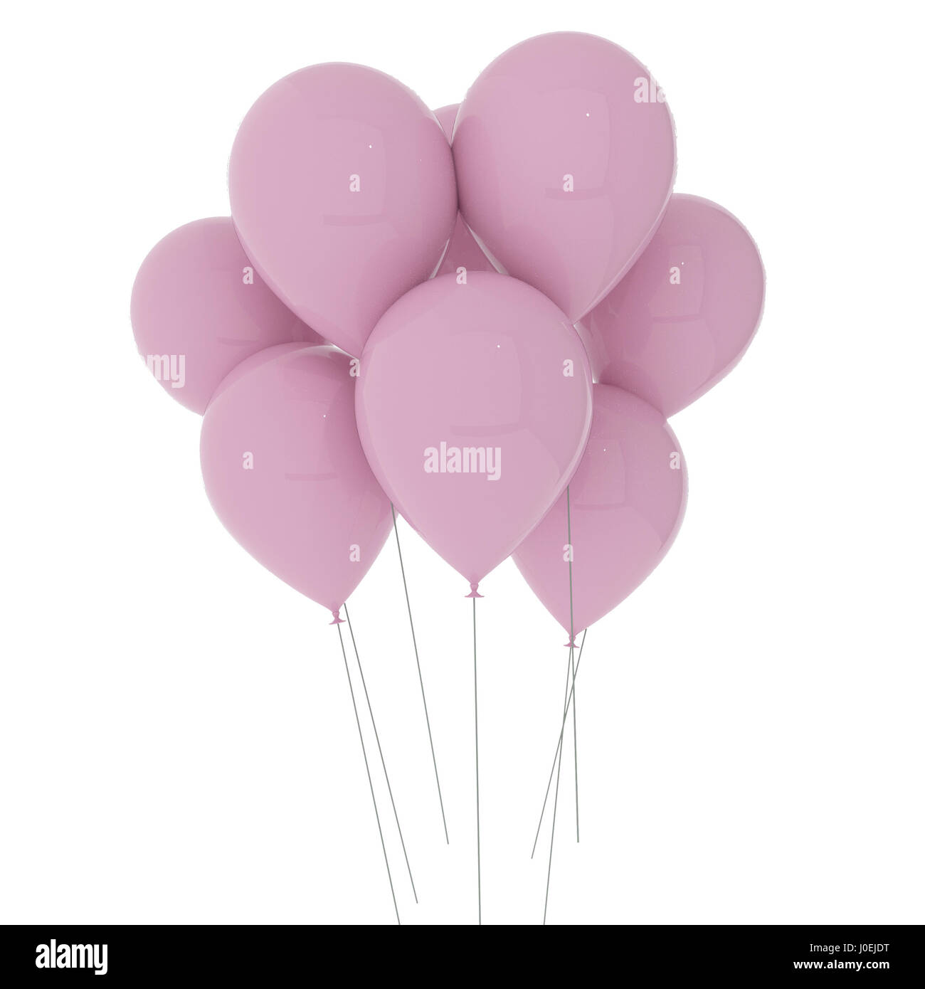 Pink white 3d geometric Cut Out Stock Images & Pictures - Alamy