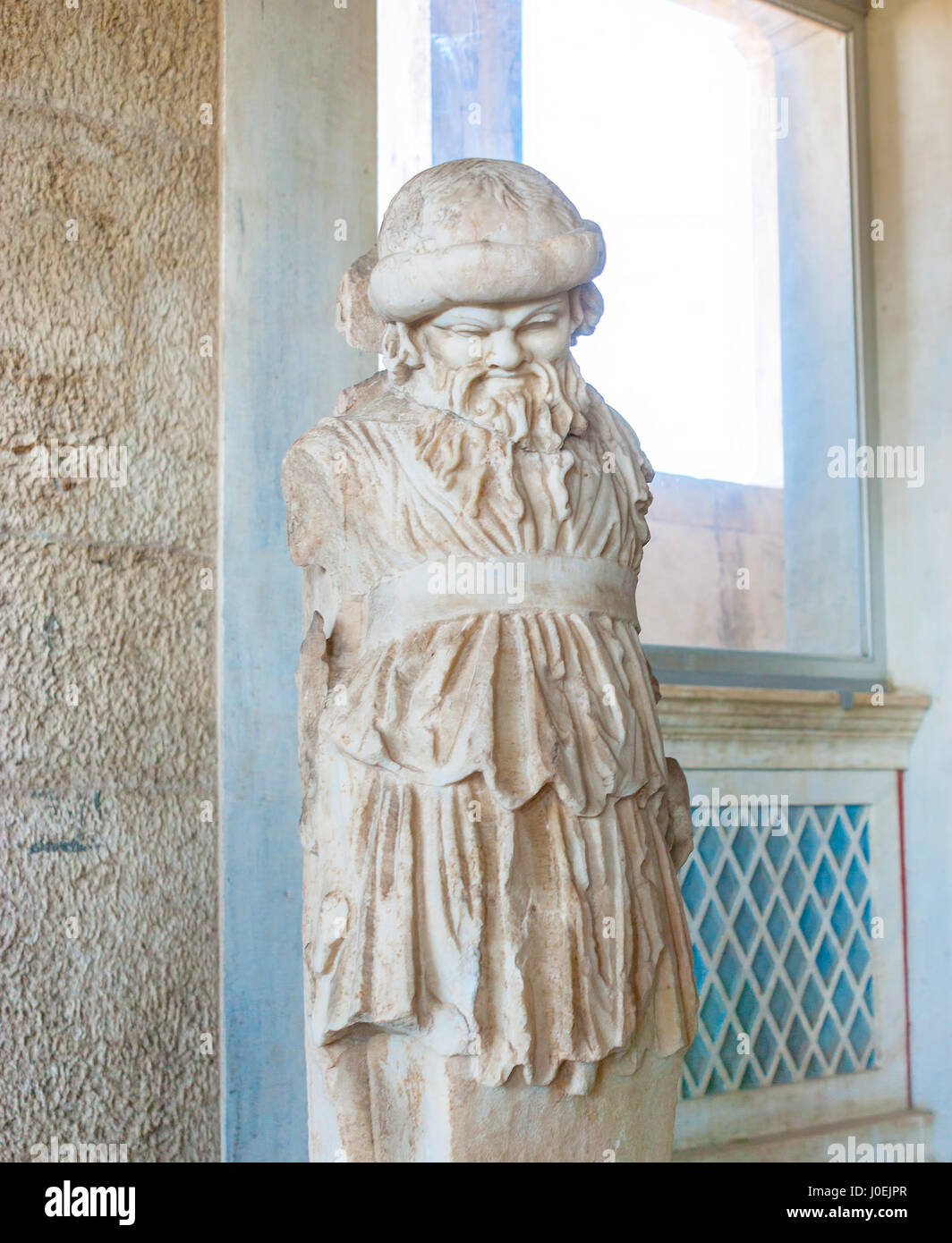 ATHENS, GREECE - OCTOBER 12, 2013: The sculpture of a mythology ...