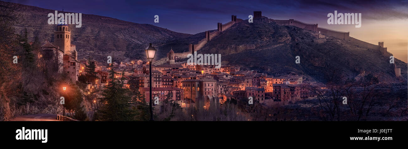 Albarracin, Teruel, Aragon, Spain Stock Photo - Alamy
