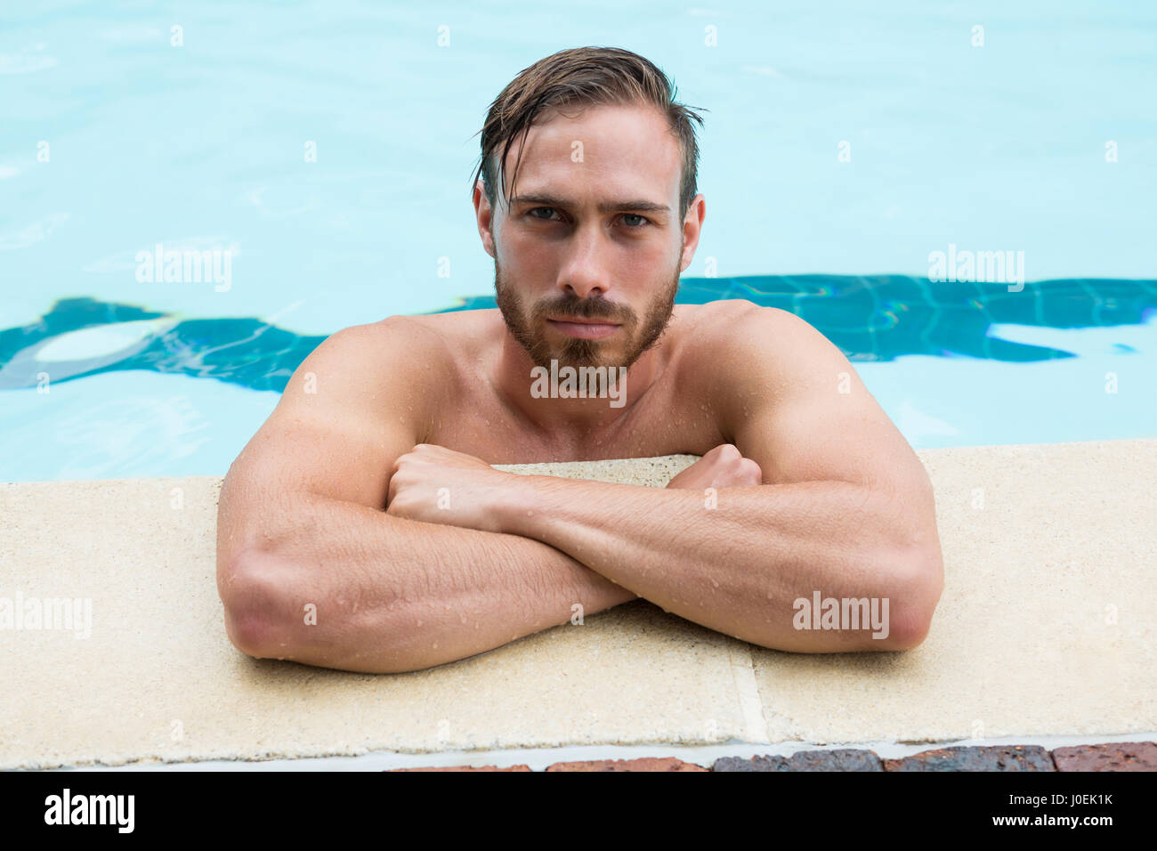 Male lifeguard pool hi-res stock photography and images - Alamy