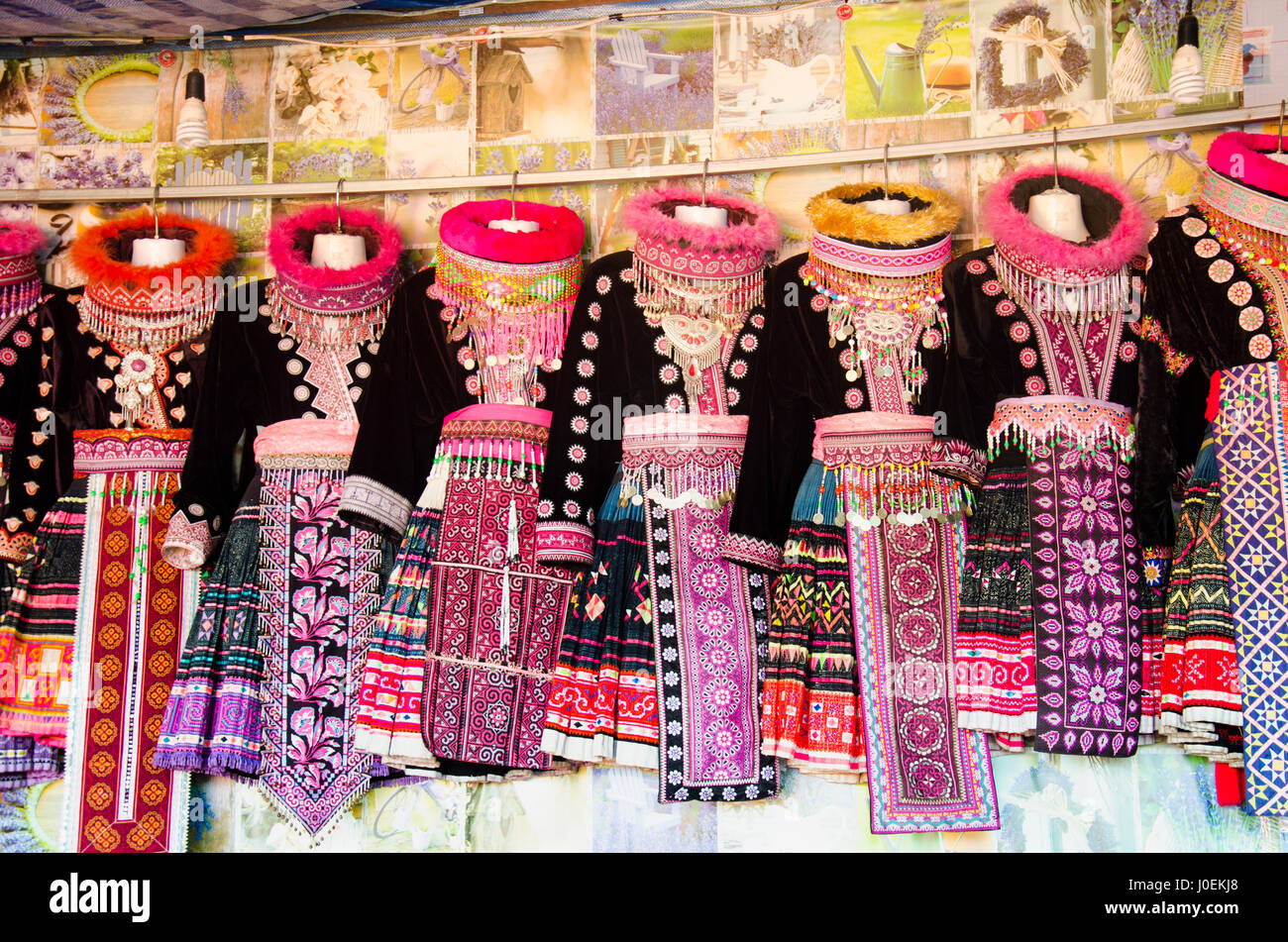 Female clothes costume traditional of Ethnic Hmong shop for people and ...