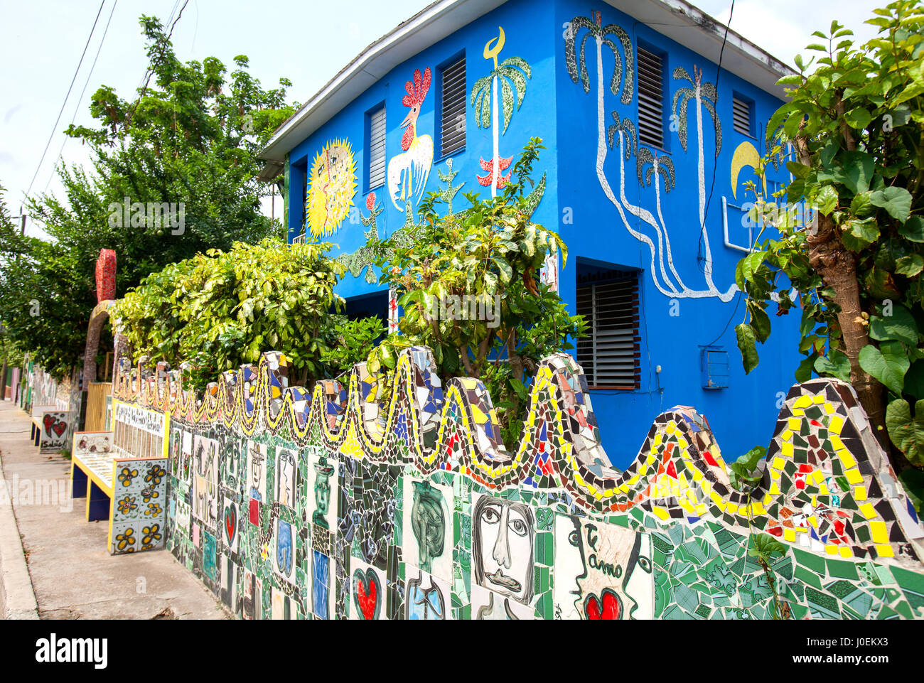 Fusterlandia neighborhood, Havana, Cuba Stock Photo - Alamy