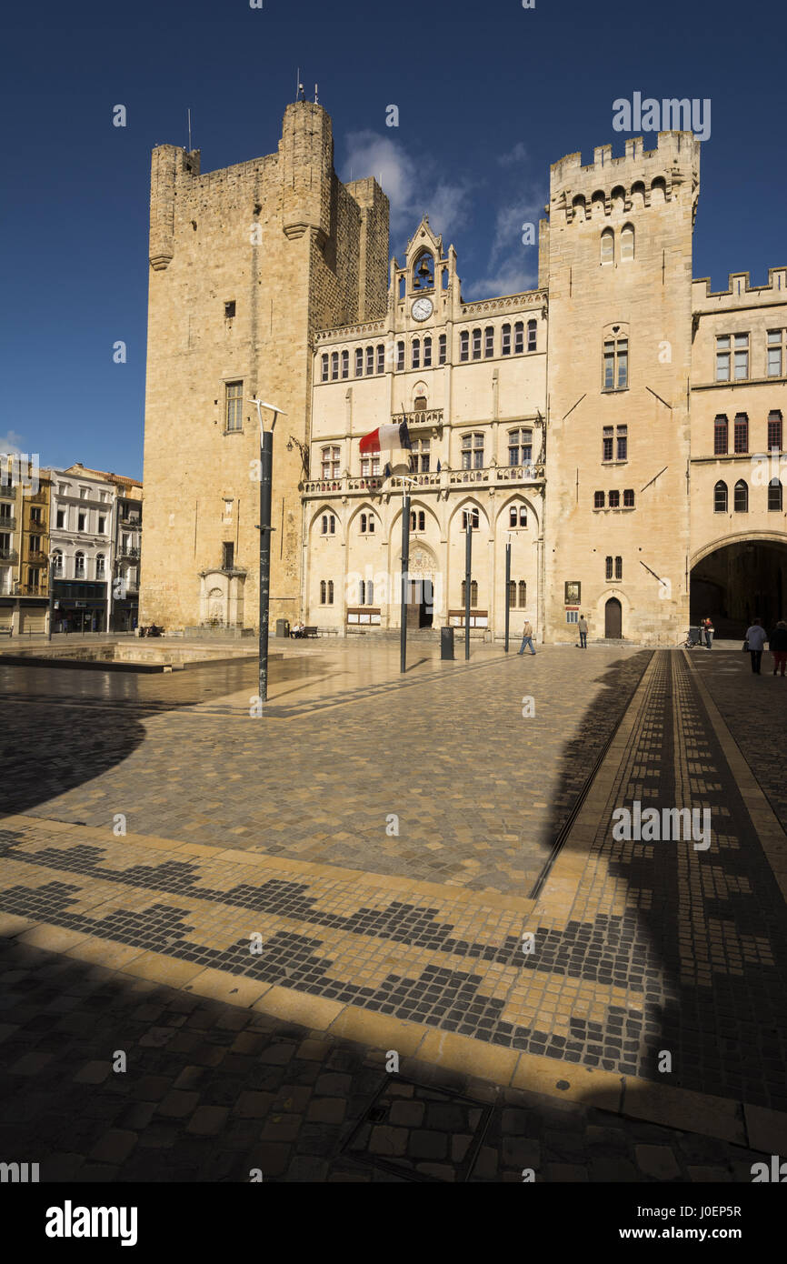 France narbonne archbishops palace hi-res stock photography and images ...