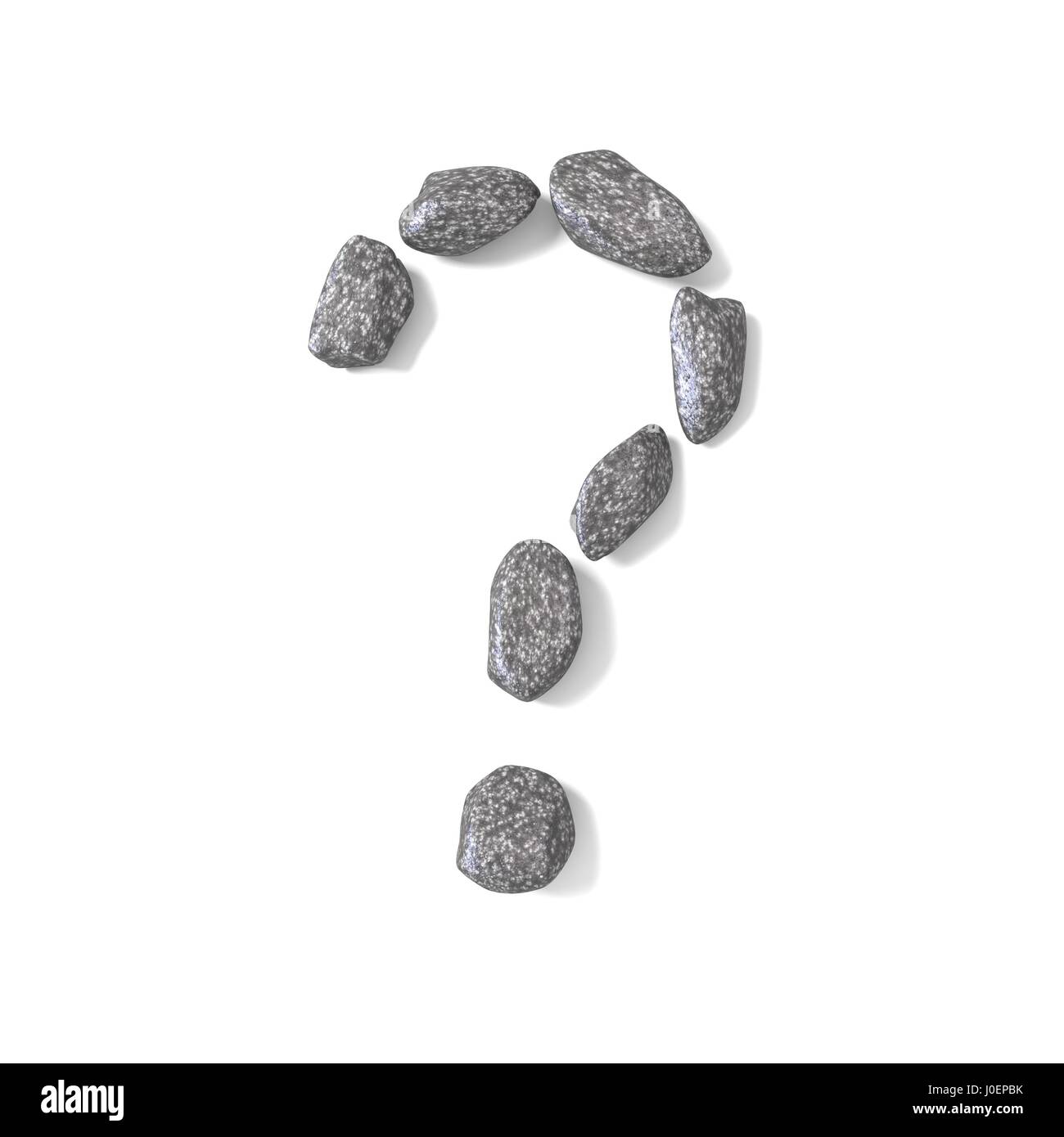 Question mark symbol on rocks hi-res stock photography and images - Alamy