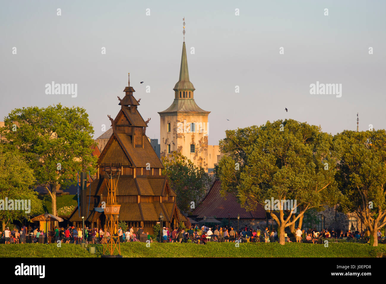 Epcot, Norway Pavilion, Disney World, Orlando Florida Stock Photo - Alamy