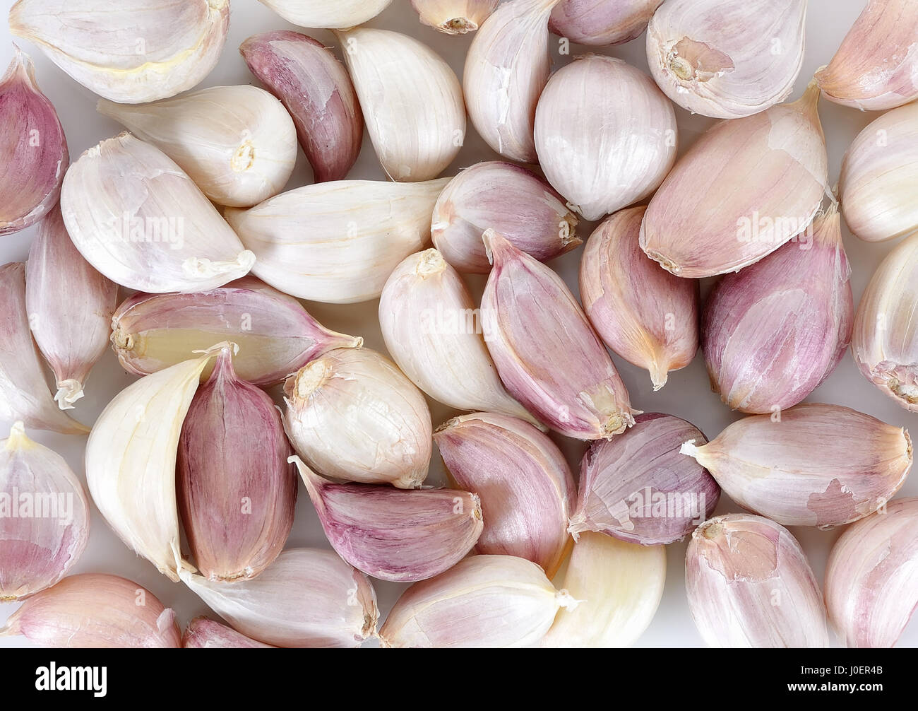 Close up garlic background Stock Photo - Alamy