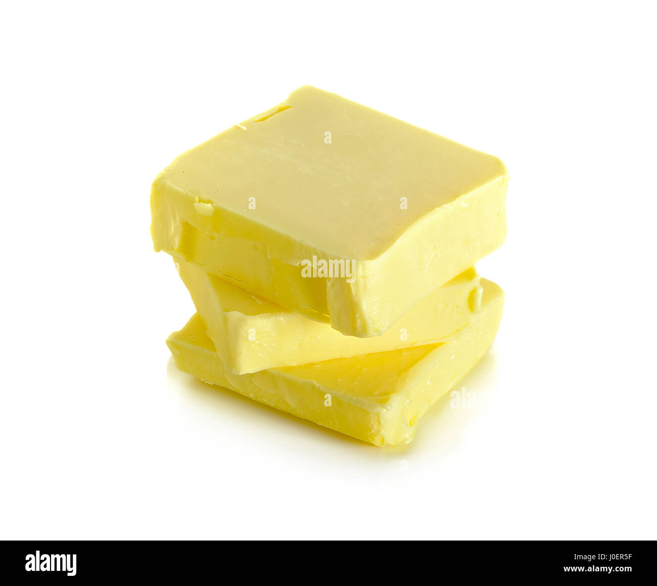butter isolated on the white background Stock Photo - Alamy