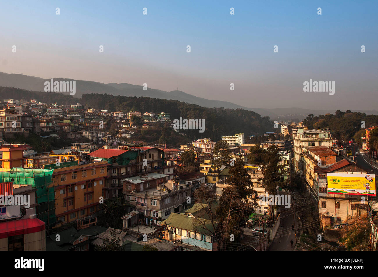 Shillong city view hi-res stock photography and images - Alamy