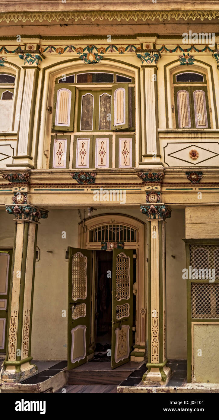 Old house of karmkand pandit, sidhpur, patan, gujarat, india, asia ...