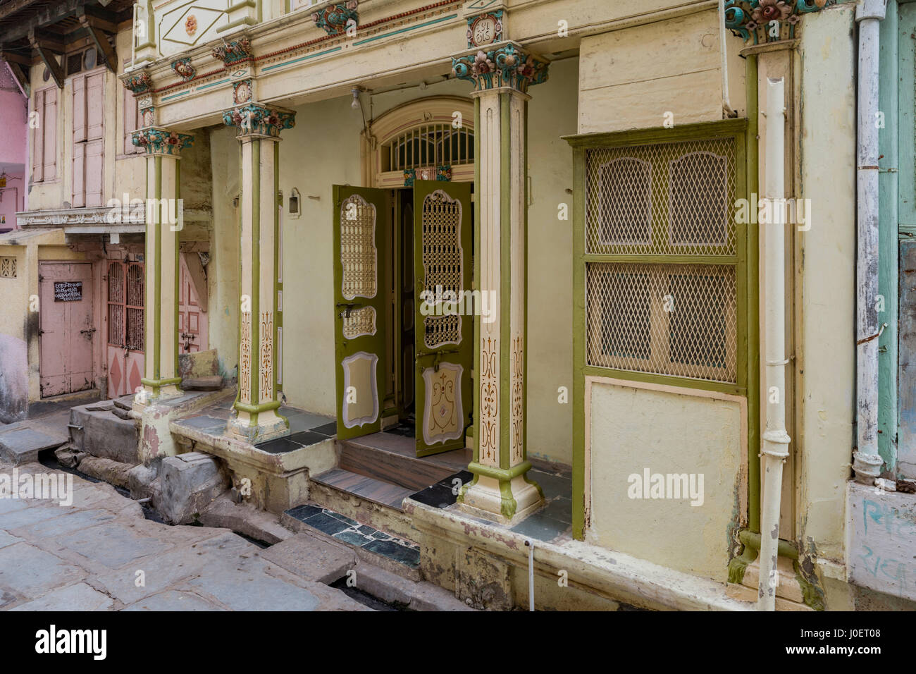 Old house of karmkand pandit, sidhpur, patan, gujarat, india, asia ...