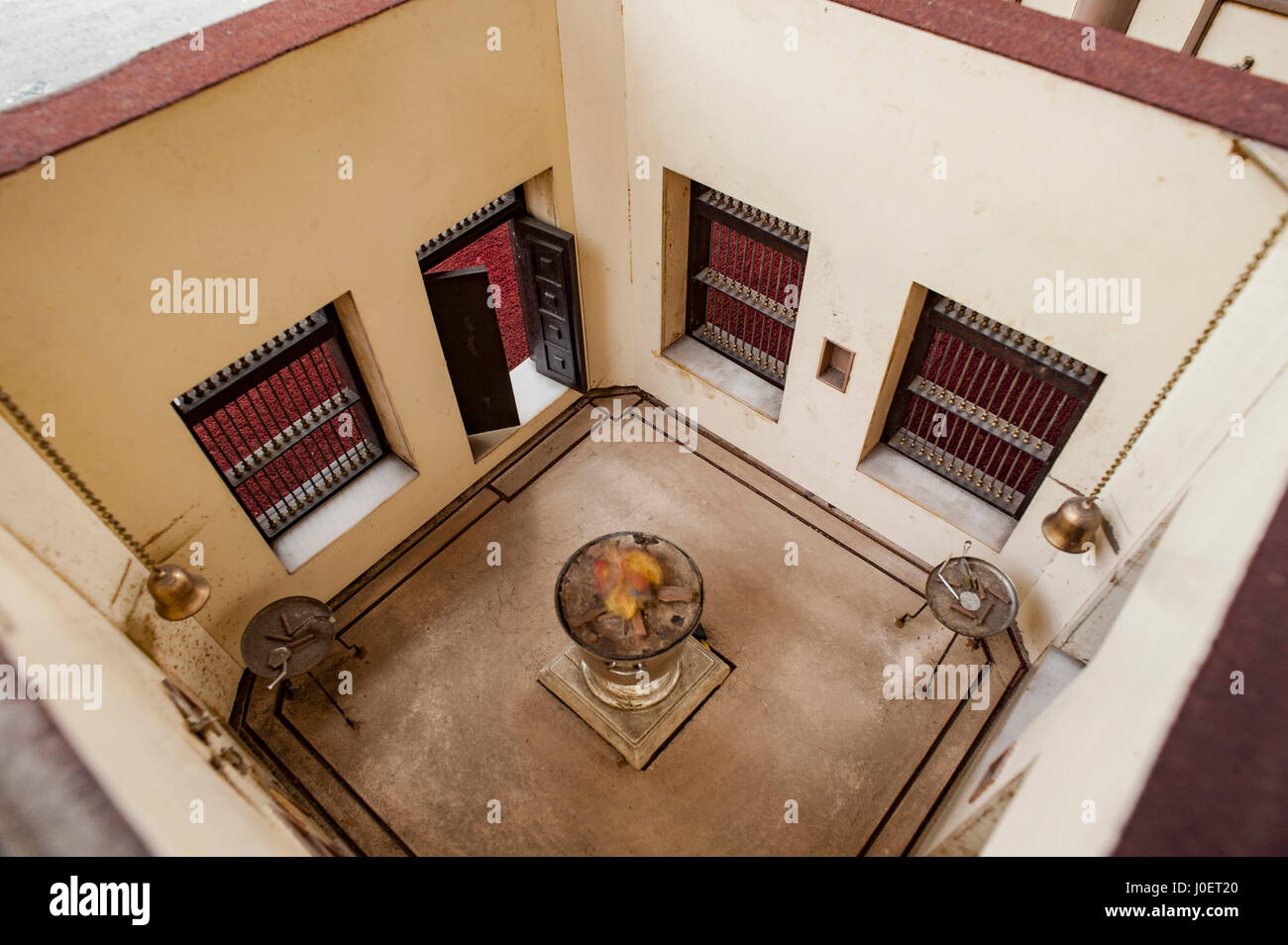 Agiary sacred fire model, wadia agiary, mumbai, maharashtra, india ...