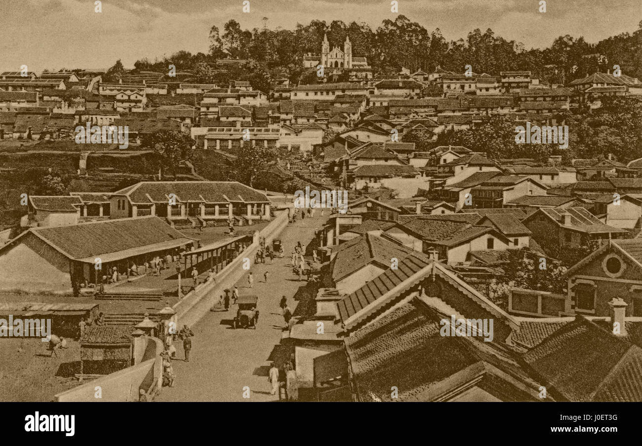 Vintage photo of coonoor town hi-res stock photography and images - Alamy