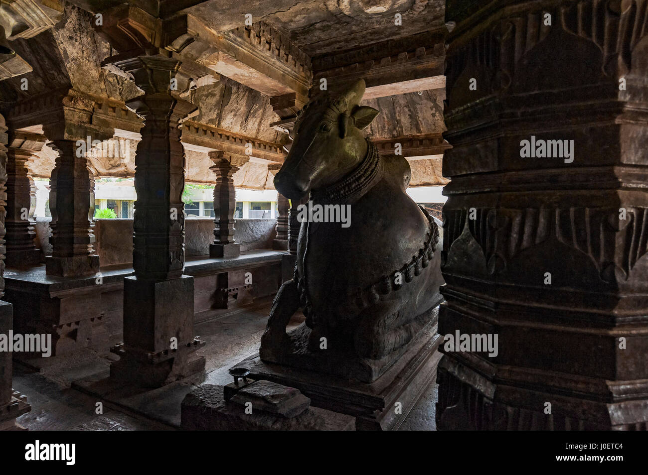 Banavasi temple sirsi interior hi-res stock photography and images - Alamy