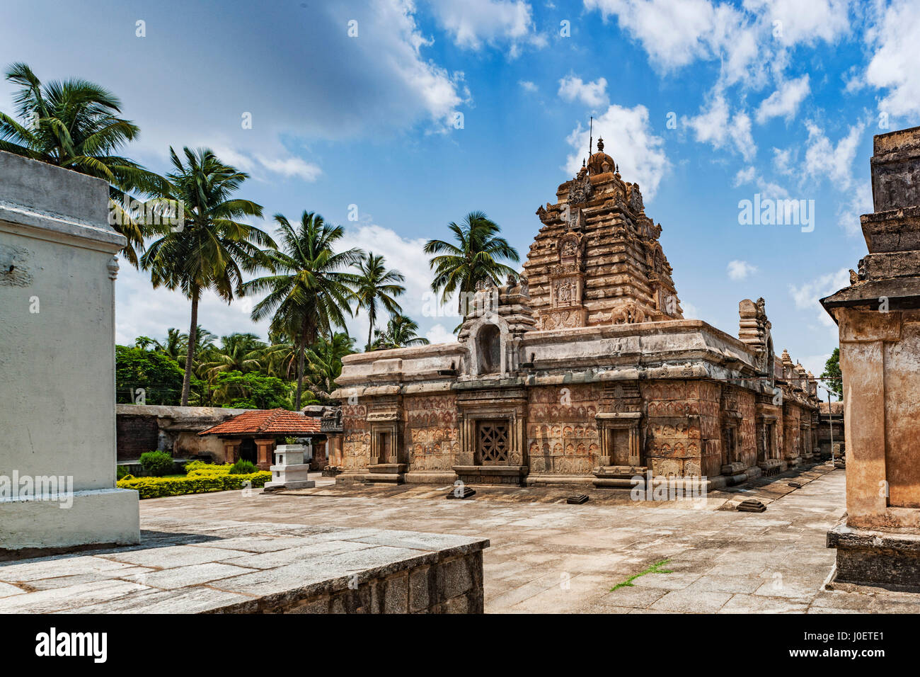 Madhukeshwara temple, banavasi, sirsi, uttara kannada, karnataka, india ...