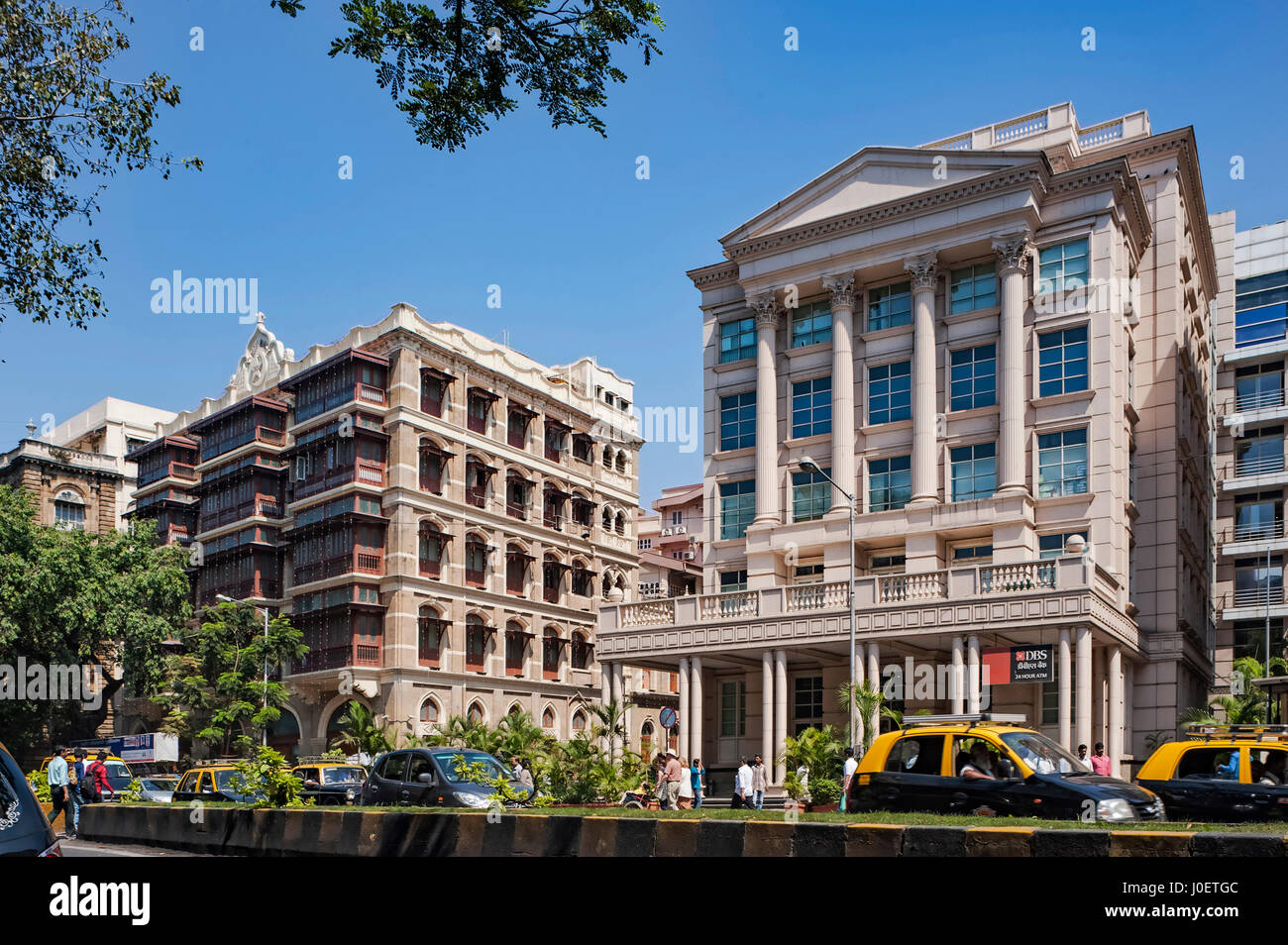 Badri mahal building, mumbai, maharashtra, india, asia Stock Photo - Alamy