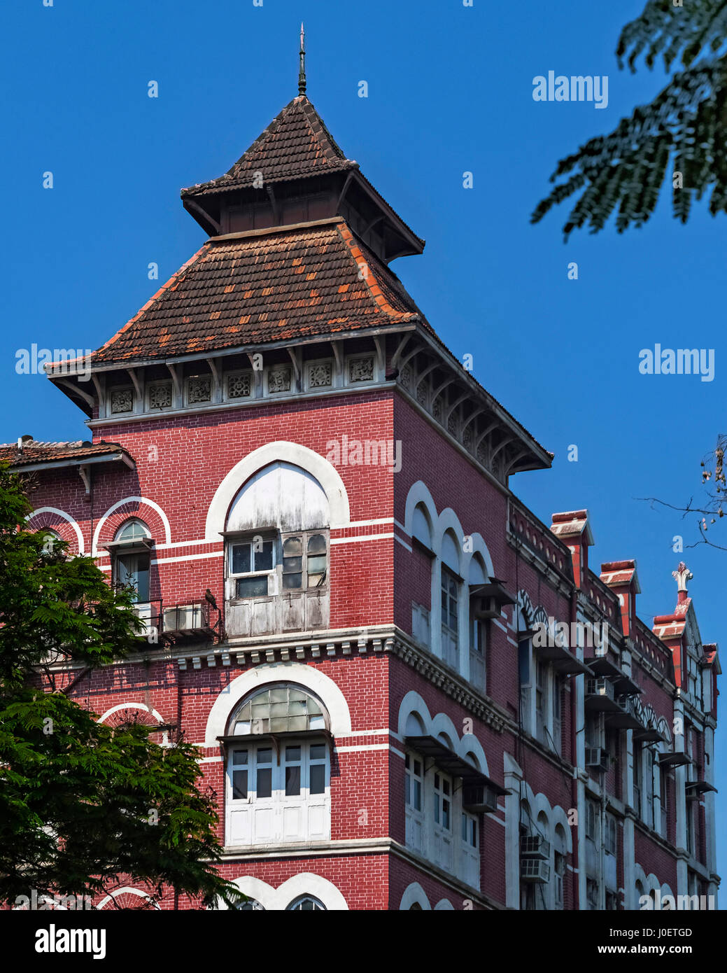 Navsari building, fort, mumbai, maharashtra, india, asia Stock Photo ...