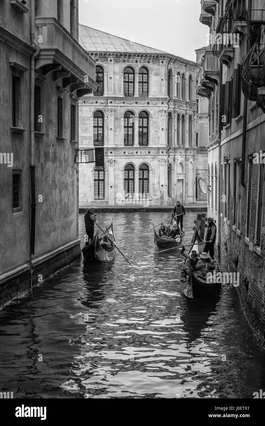 Water canal in beautiful Black and White Stock Photos & Images - Alamy