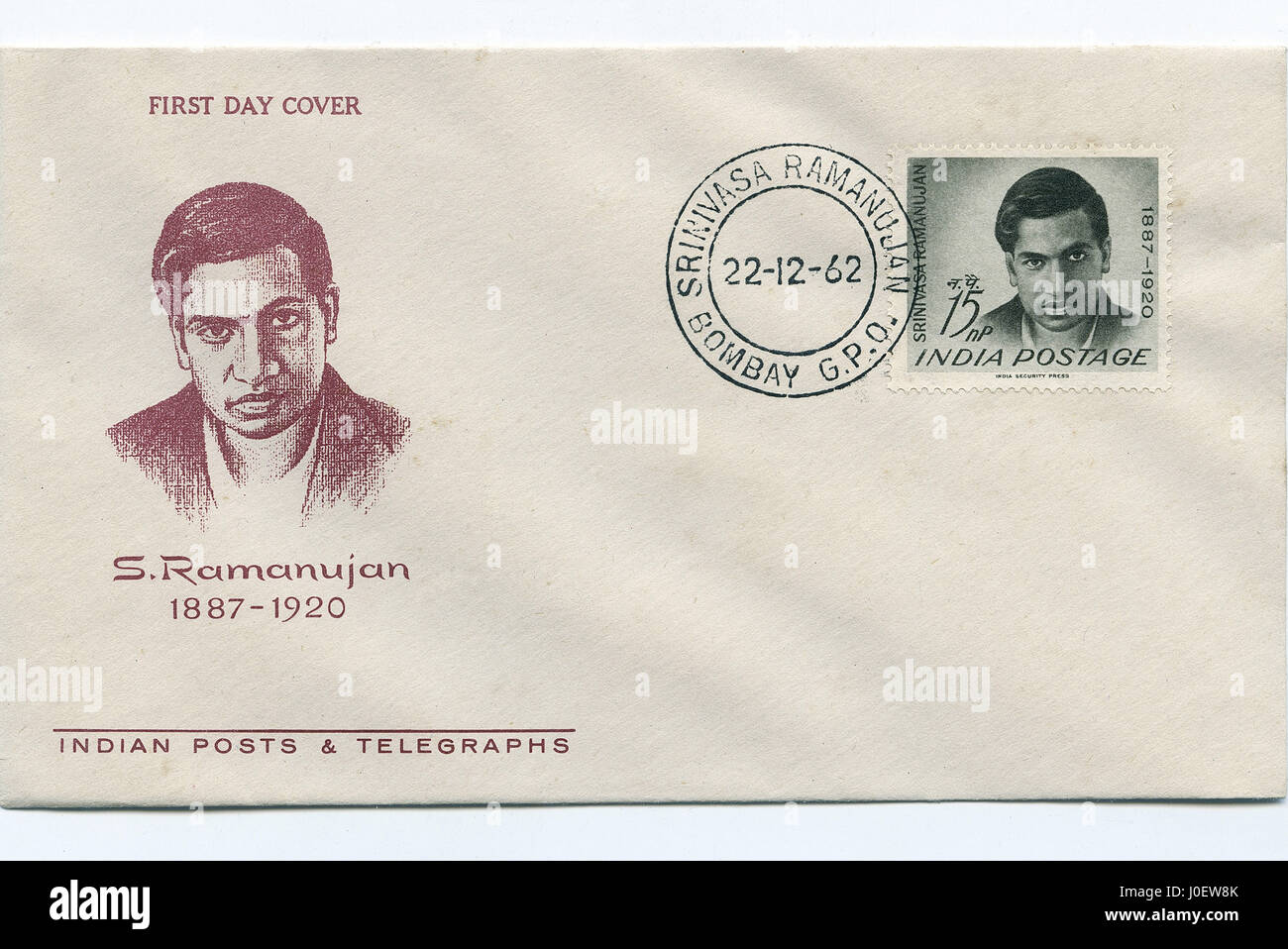 Srinivasa ramanujan hi-res stock photography and images - Alamy