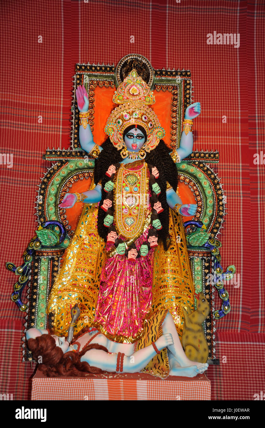 Hindu god kali hi-res stock photography and images - Alamy