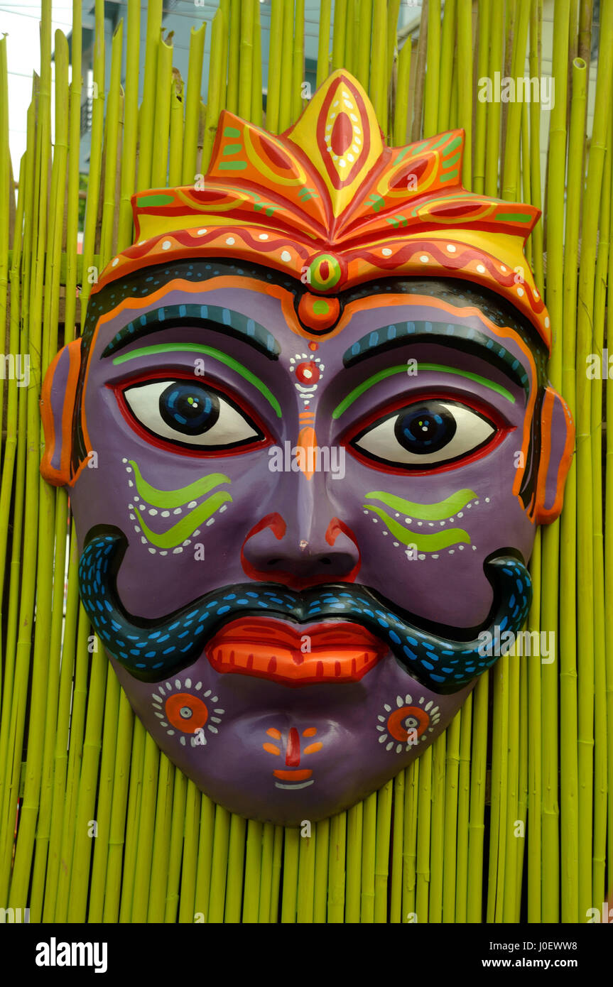 Mask, kolkata, west bengal, india, asia Stock Photo - Alamy