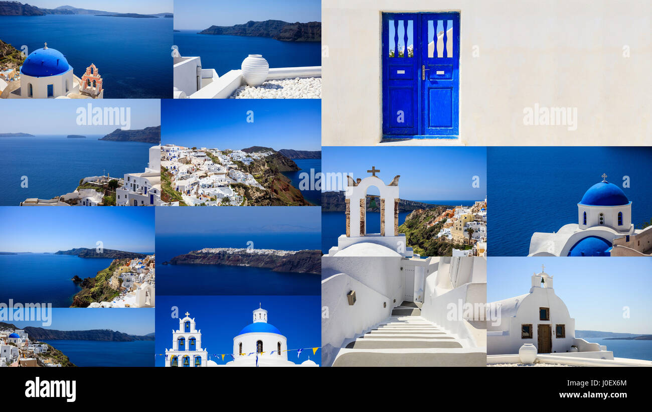 Village collage hi-res stock photography and images - Alamy