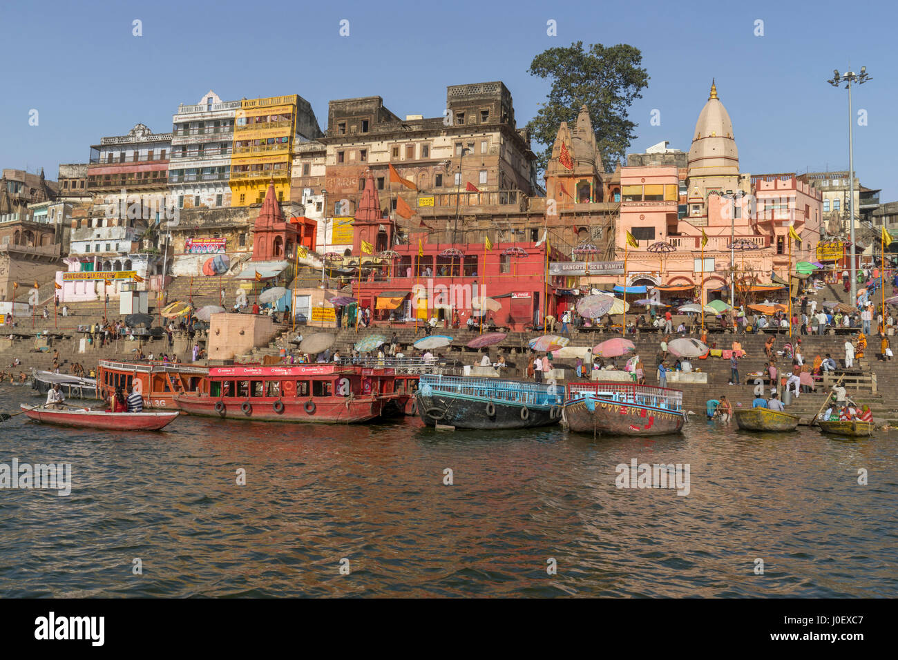 Dashashwamedh ghat, varanasi, uttar pradesh, india, asia Stock Photo ...