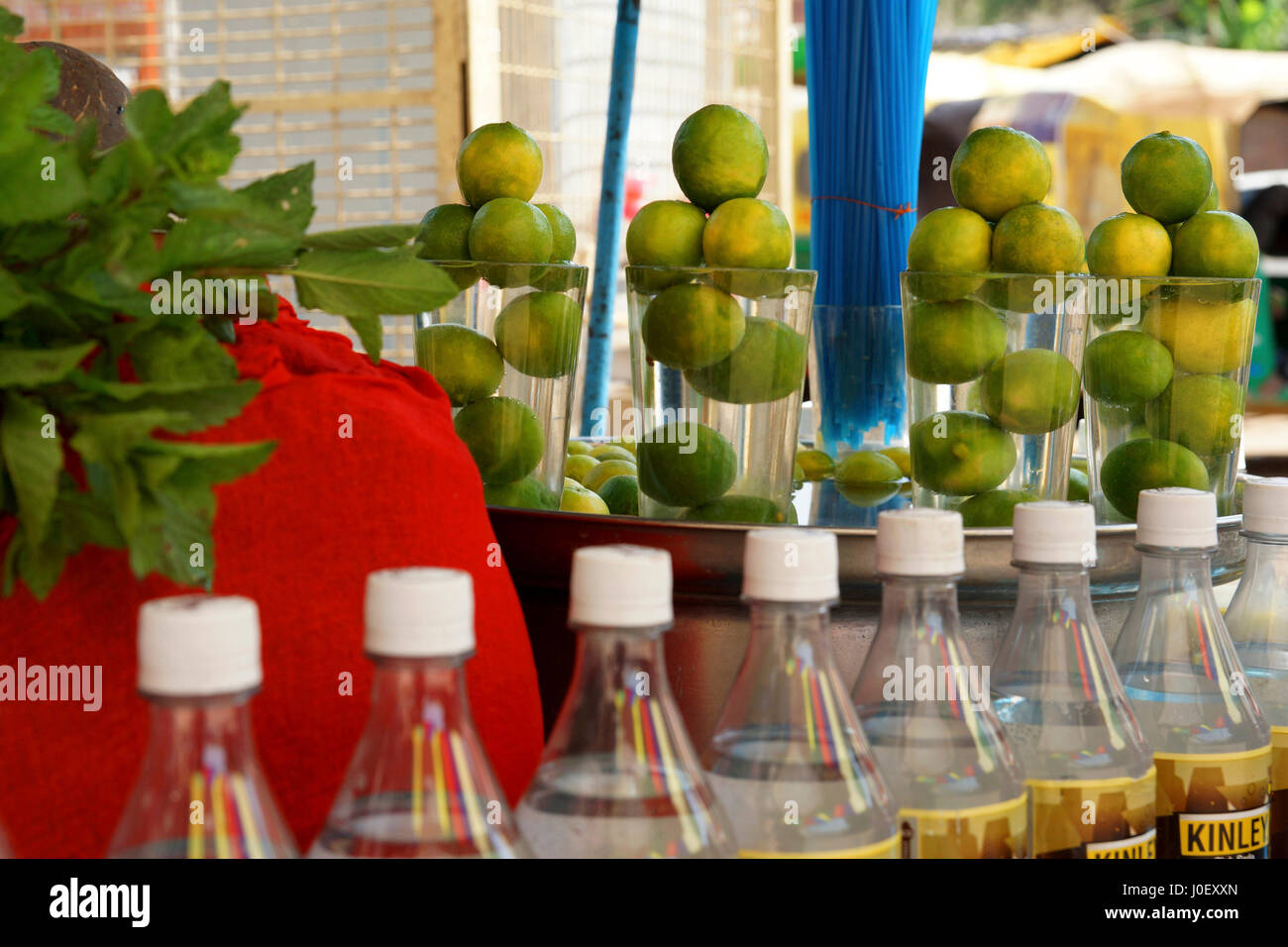 Lemon juice shop, varanasi, uttar pradesh, india, asia Stock Photo - Alamy