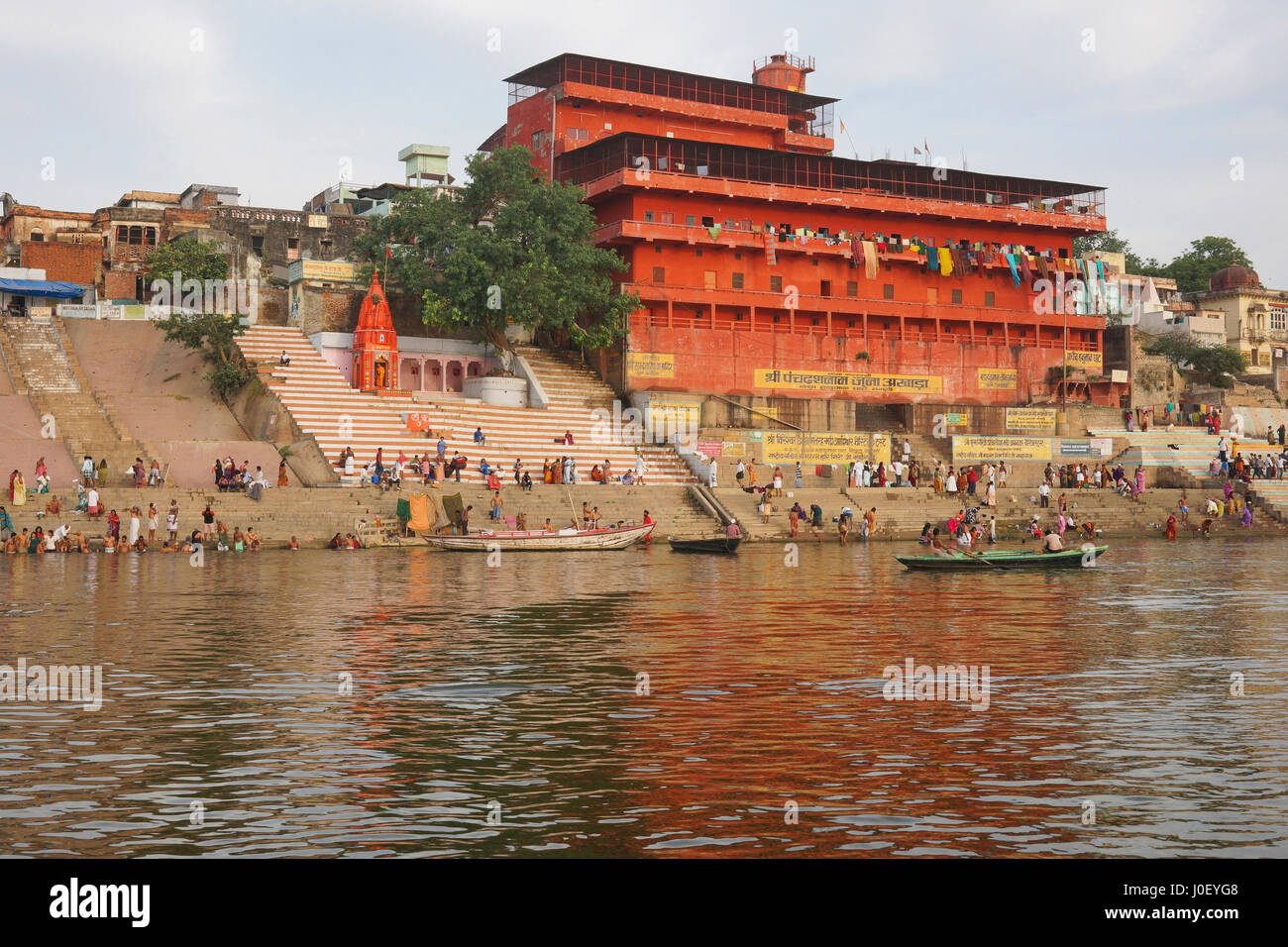 Hanuman ghat, varanasi, uttar pradesh, india, asia Stock Photo - Alamy