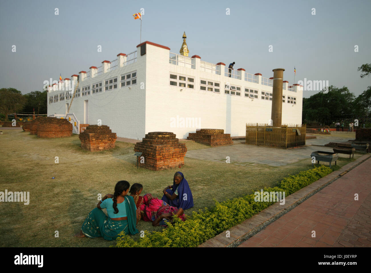 Maya devi temple, lumbini, nepal, asia Stock Photo - Alamy