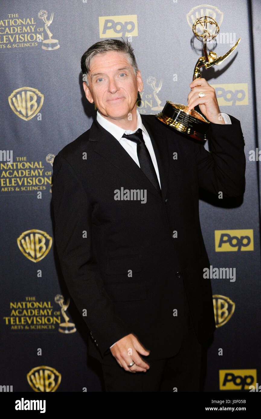 Craig Ferguson poses in the press room at The 42nd Annual Daytime Emmy ...