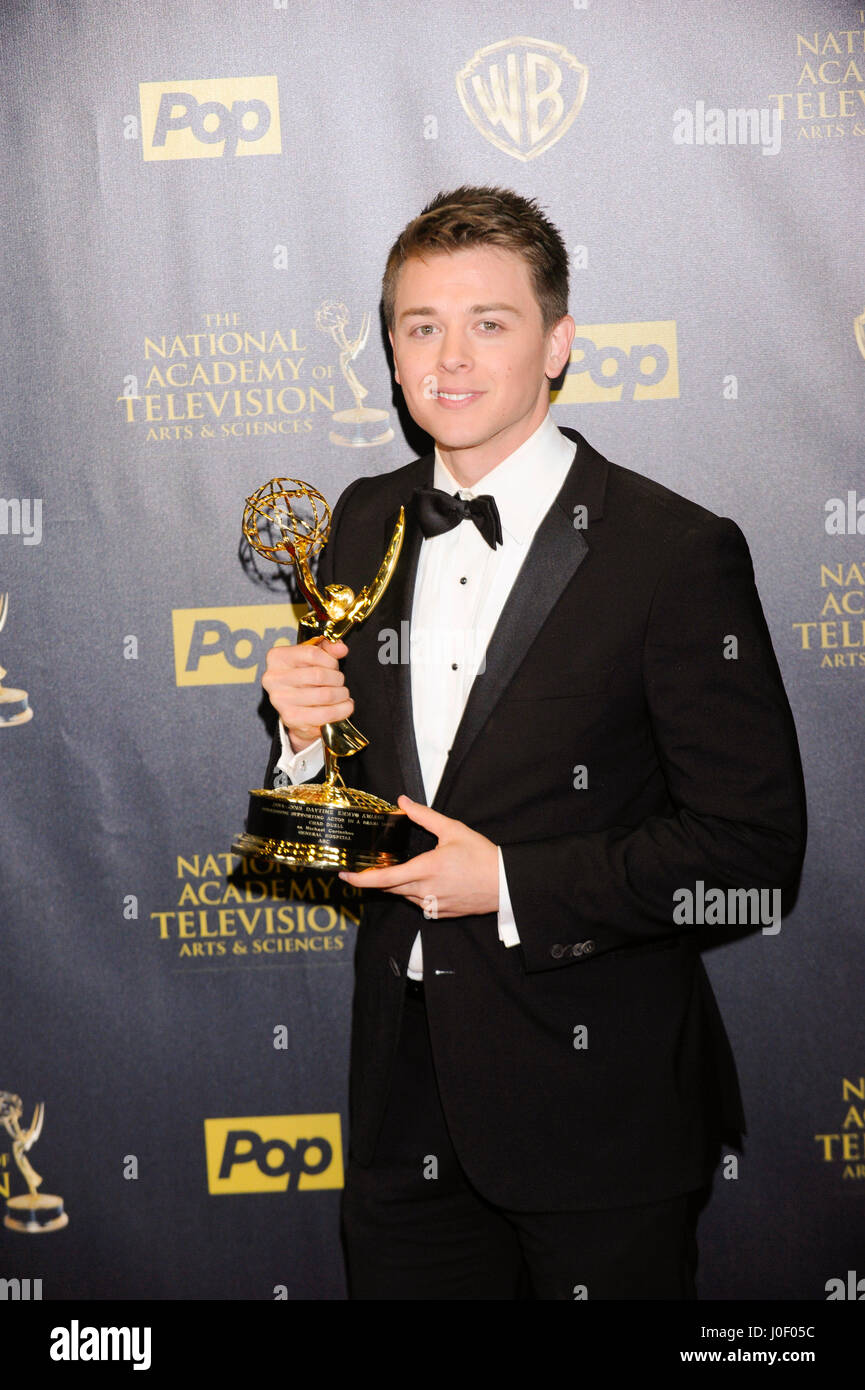 Actor Chad Duell, winner of Outstanding Supporting Actor in a Drama ...