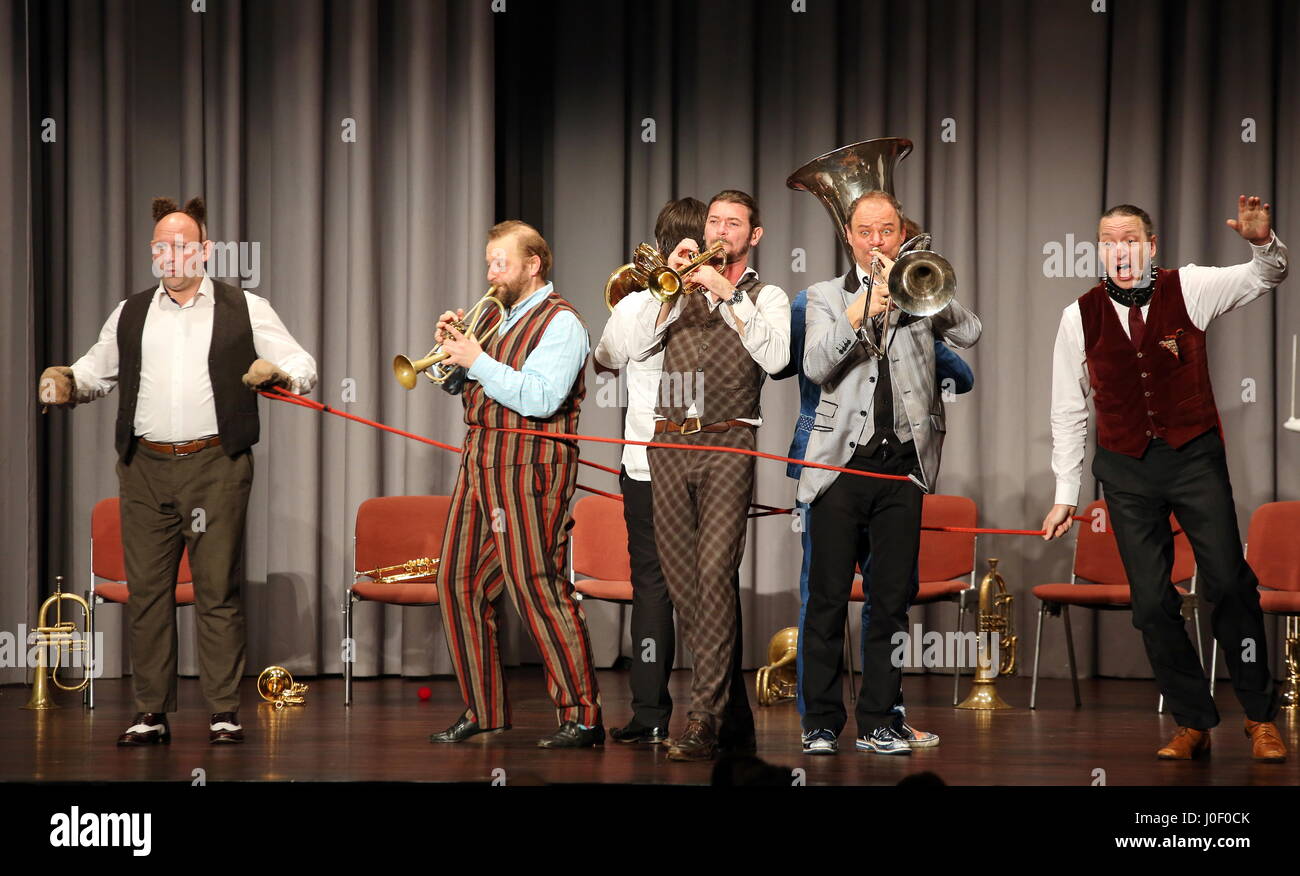 Mnozil Brass, Austrian brass septet, concert and music comedy program ...
