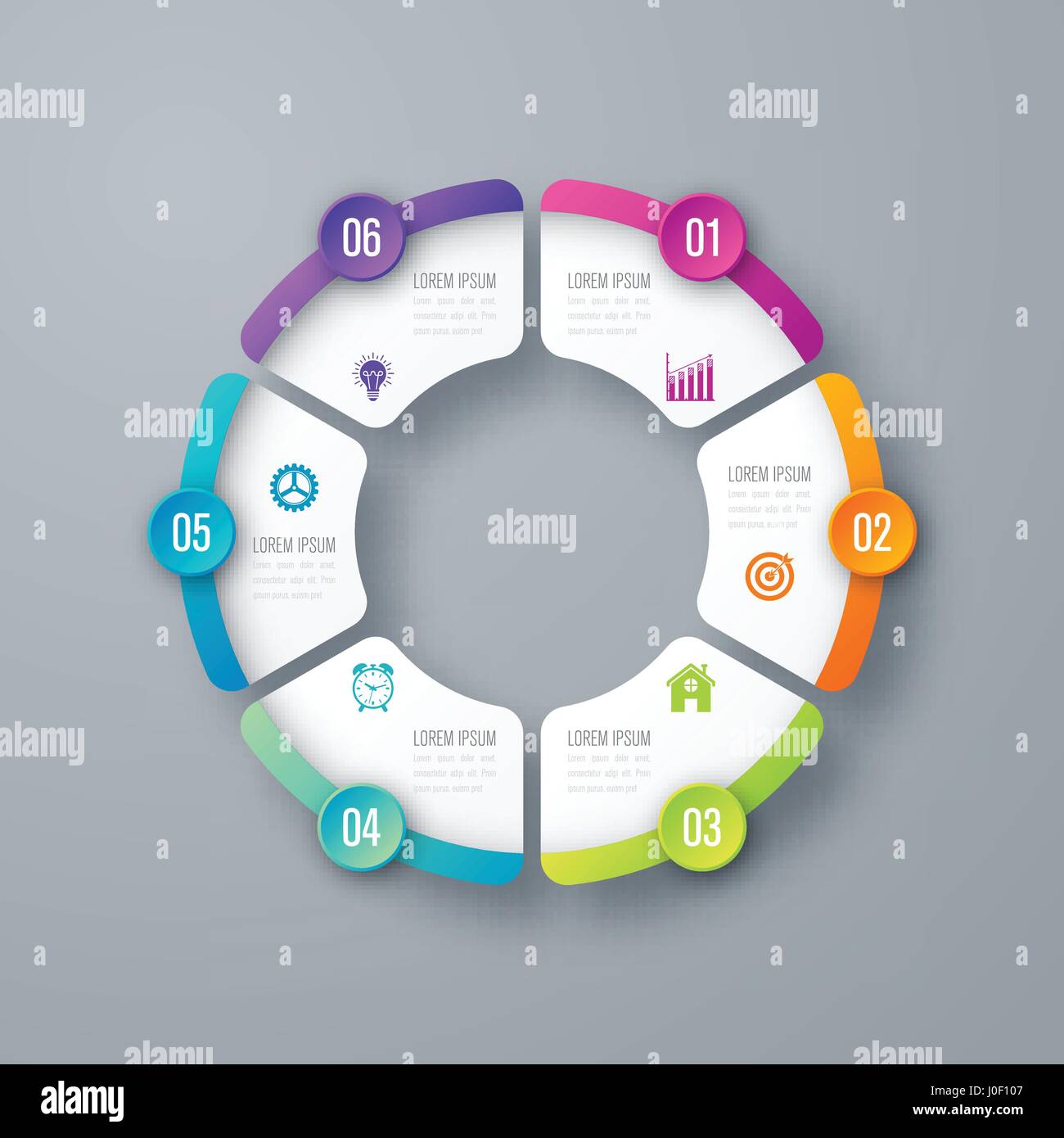 Infographic pie graphs illustration hi-res stock photography and images ...