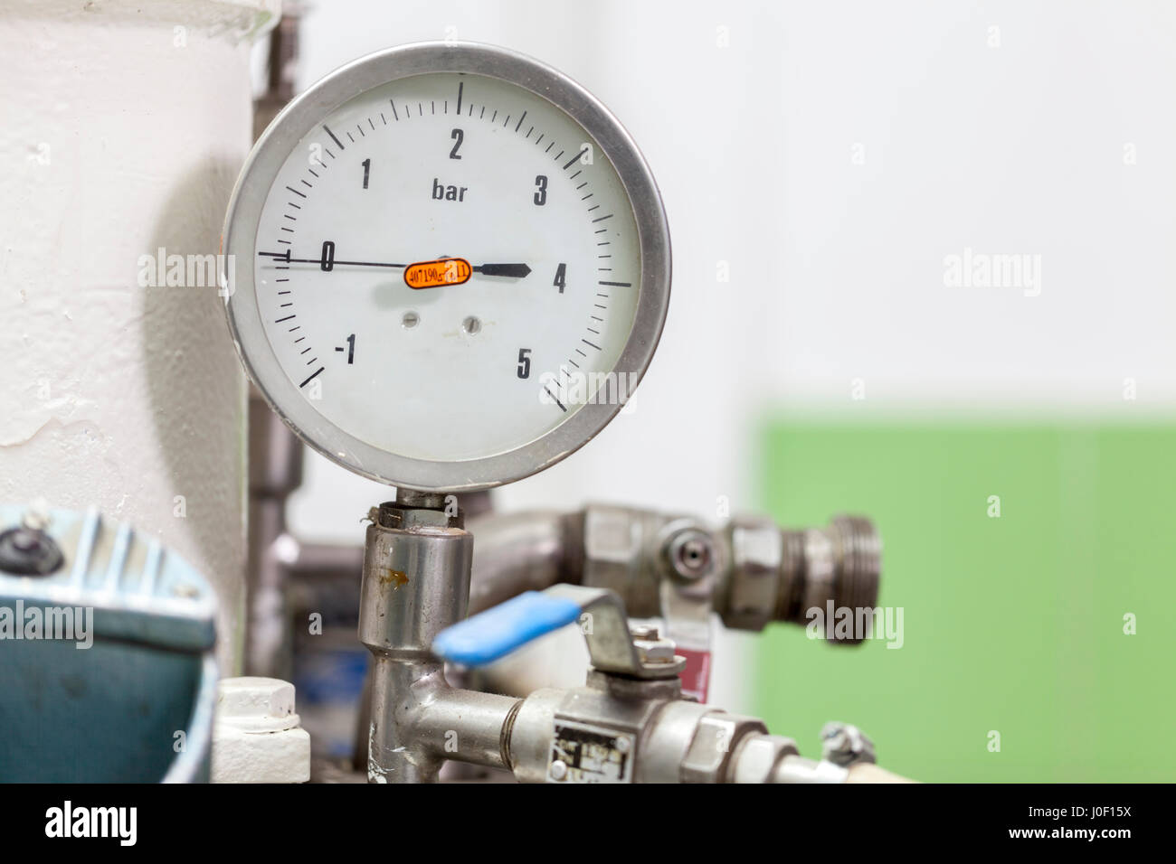 manometer on zero, close up Stock Photo - Alamy