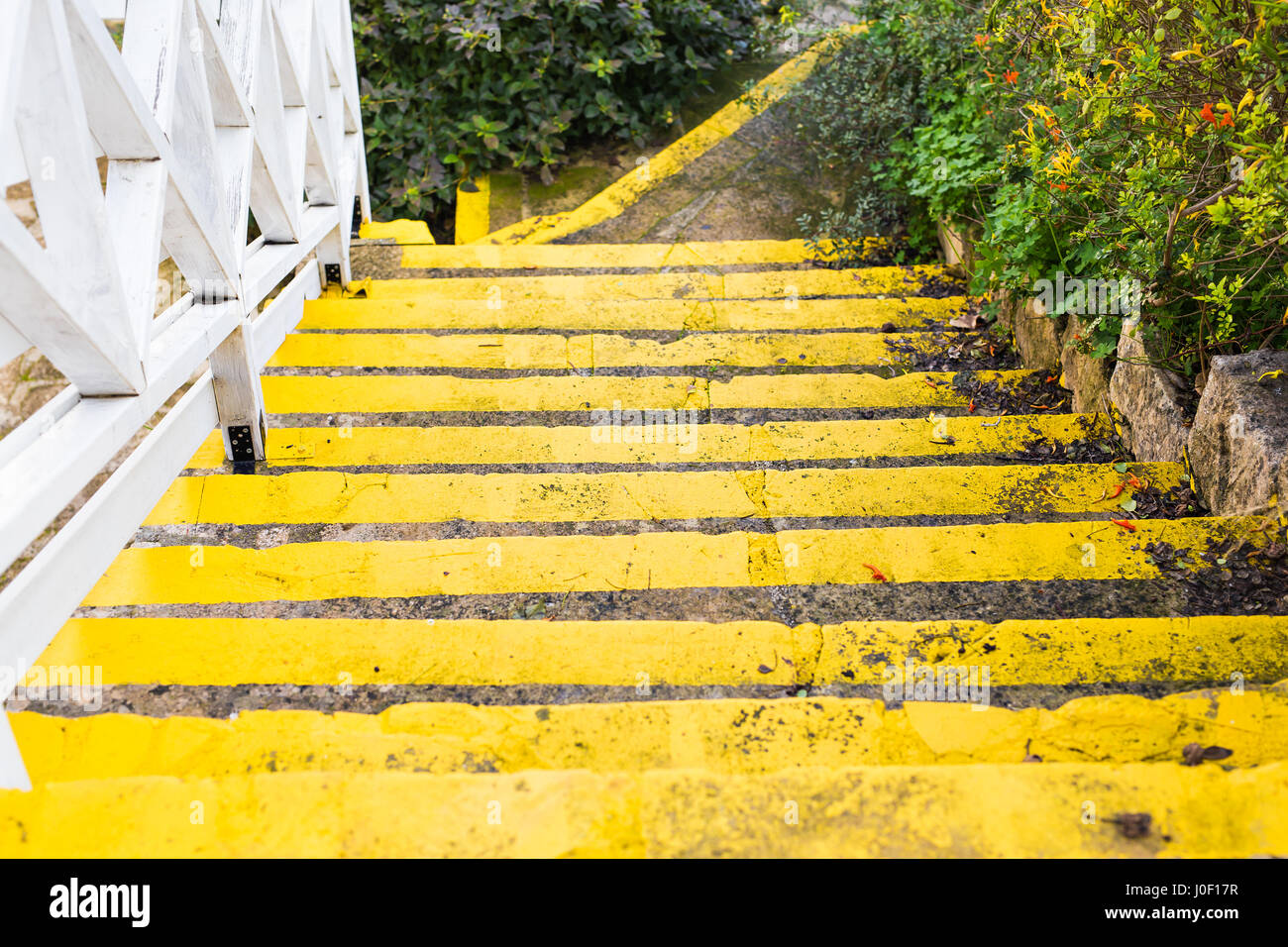 Top view of stair steps Stock Photo - Alamy