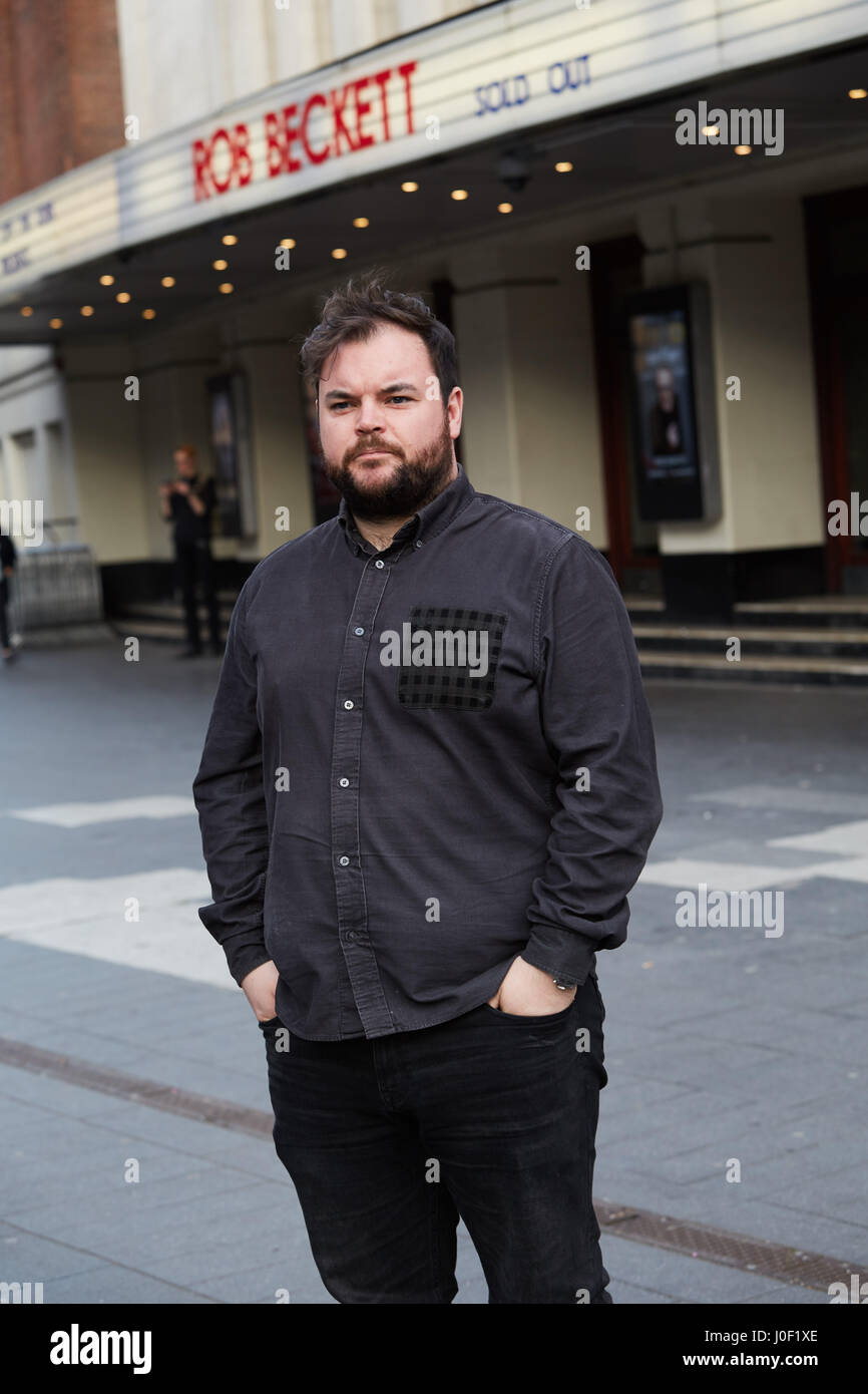 Comedian Lloyd Griffiths at Eventim Apollo Stock Photo - Alamy