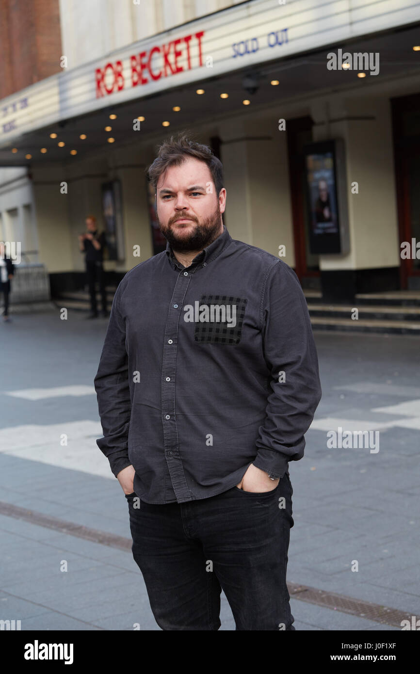 Comedian Lloyd Griffiths at Eventim Apollo Stock Photo - Alamy