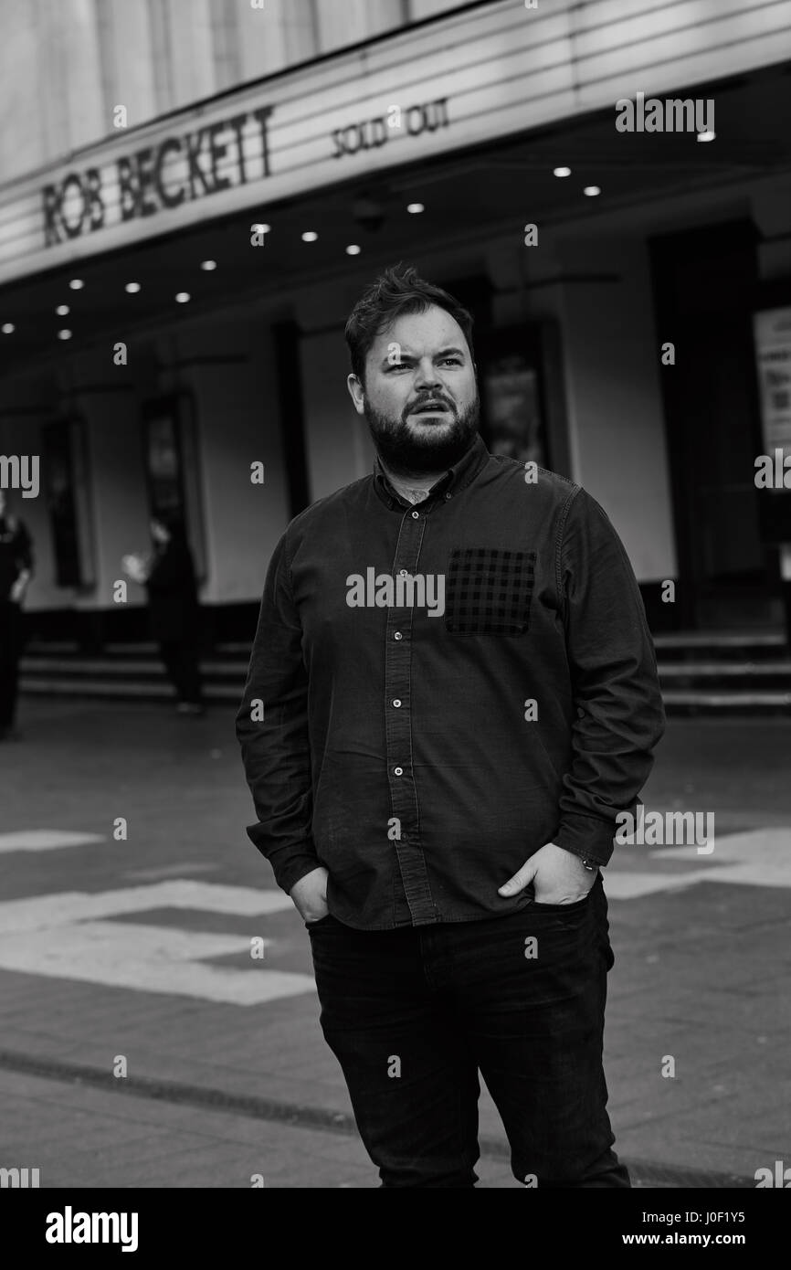 Comedian Lloyd Griffiths at Eventim Apollo Stock Photo - Alamy