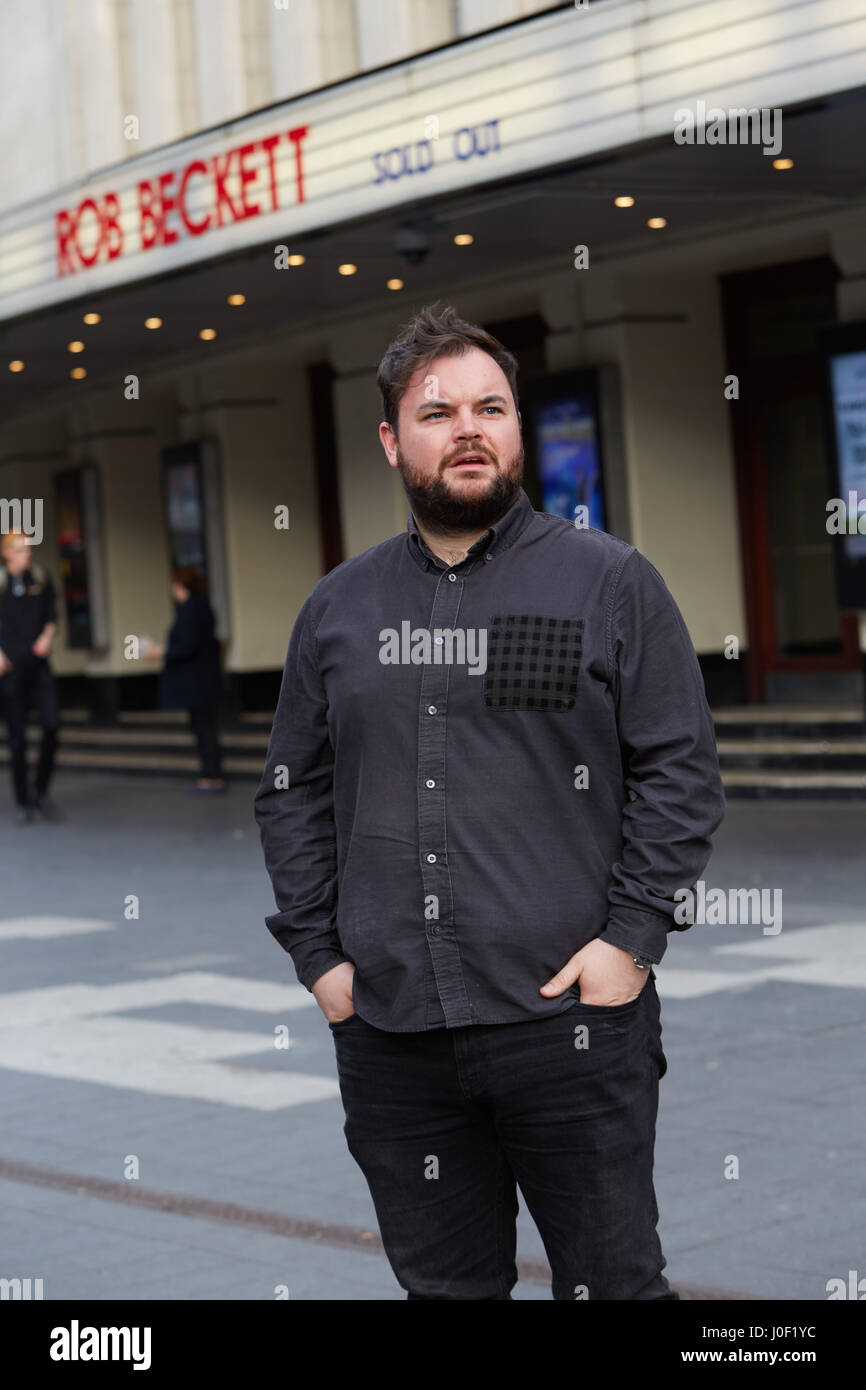Comedian Lloyd Griffiths at Eventim Apollo Stock Photo - Alamy